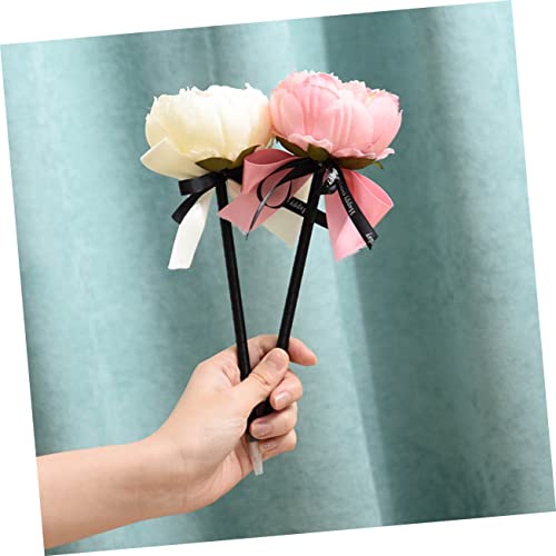 STOBOK 5 Pcs Flower Signature Pen Funny Ballpoint Pens Flower Pen Stylus Pen Stationery Pen Creative Pen Writing Pen Fountain Pen Colour Pencil Korean Version Office Accessories