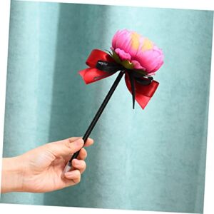 STOBOK 5 Pcs Flower Signature Pen Funny Ballpoint Pens Flower Pen Stylus Pen Stationery Pen Creative Pen Writing Pen Fountain Pen Colour Pencil Korean Version Office Accessories