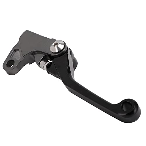 JFG RACING Motorcycle Brake Clutch Lever Folding Levers CNC for KLX110 KLX110L 2010-2023 Dirt Bike Black