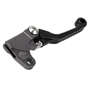 JFG RACING Motorcycle Brake Clutch Lever Folding Levers CNC for KLX110 KLX110L 2010-2023 Dirt Bike Black