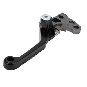 JFG RACING Motorcycle Brake Clutch Lever Folding Levers CNC for KLX110 KLX110L 2010-2023 Dirt Bike Black