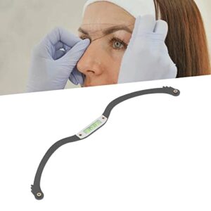 Eyebrow Line Marker Microblading Eyebrow Mapper Arch Microblading Eyebrow Mapper For Diy Measuring (Black)