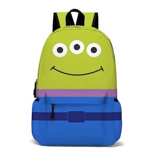 itaoca anime cartoon backpack hiking traveling fishing backpack for women men 17 inch laptop