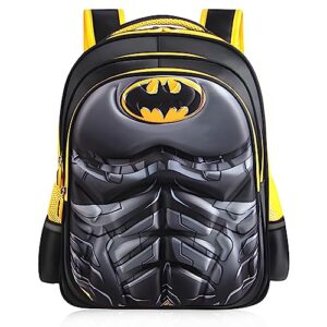 zrutpim lightweight waterproof school backpack for kids,3d cartoon kids backpack for school boys girls kindergarten elementary toddler backpack(black)