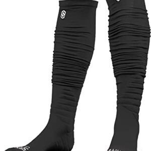 Sports Unlimited Gameday Drip Scrunch Football Socks, Adult Extra Long Padded Sport Socks, Sold as a Pair