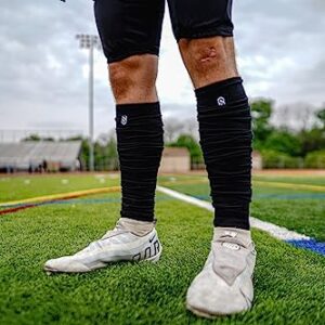 Sports Unlimited Gameday Drip Scrunch Football Socks, Adult Extra Long Padded Sport Socks, Sold as a Pair