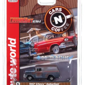 Auto World Thunderjet 1957 Chevrolet Suburban (Rusted) HO Scale Slot Car