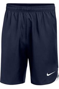 nike youth dri-fit us laser v shorts (xl, navy)