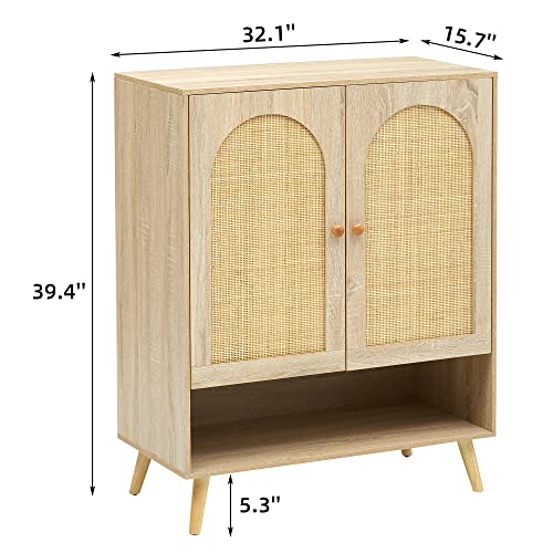 Amyove PHO_0Y1S Shoe Cabinet, Natural