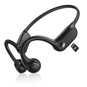 bone conduction headphones, 2 in 1 open-ear wireless sports headphones and mp3 player, 10h playtime & 8g memory card, bluetooth 5.2 wireless earphones waterproof for running, biking, hiking, gym