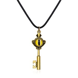 dr's gift owl house necklace portal key pendant owl house fans cosplay costume toh jewelry teens girl women