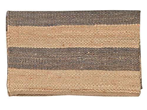 Indian Handwoven Square Jute Rug Runner Doormat Naural Fiber Yoga Mat Bohemian Carpet Turkish Rug Living Room Rug Vintage Rug Tapis Salon