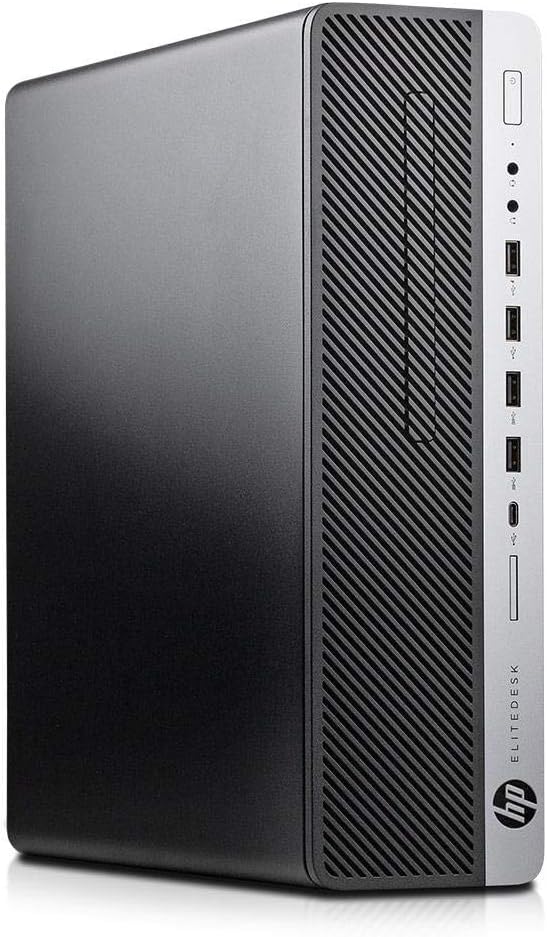 HP EliteDesk 800 G3 Small Form Factor PC (with RGB Keyboard), Intel i7 6700 up to 4.0 GHz, 32GB DDR4, 1TB SSD, 500GB HDD, 4K Support, WiFi, BT, DP, Win 10 Pro (Renewed)