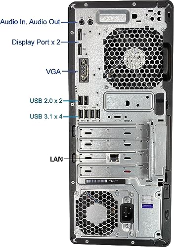 HP EliteDesk 800 G3 Small Form Factor PC (with RGB Keyboard), Intel i7 6700 up to 4.0 GHz, 32GB DDR4, 1TB SSD, 500GB HDD, 4K Support, WiFi, BT, DP, Win 10 Pro (Renewed)