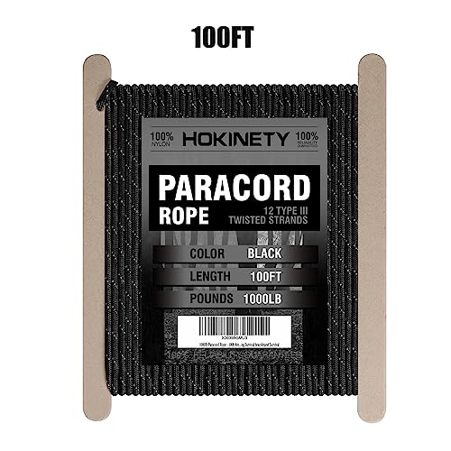 Reflective Paracord Rope 1000Ib - 100ft 200ft 500ft 1000ft 4mm 12 Strand para Cords Lanyard Utility Parachute Cord for Tent Camping Hiking Fishing Survival Tactical Clothesline DIY Projects