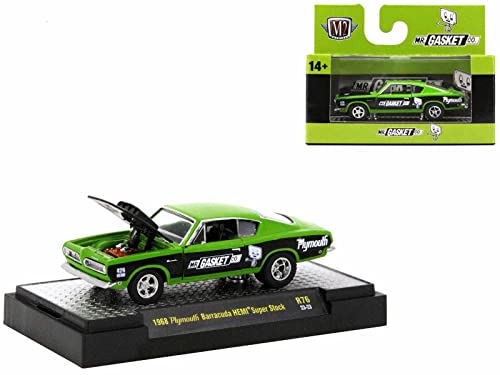 M2 Auto-Thentics 6 Piece Set Release 76 in Display Cases Limited Edition 1/64 Diecast Model Cars Machines 32500-76