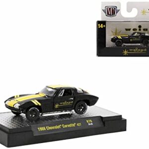 M2 Auto-Thentics 6 Piece Set Release 76 in Display Cases Limited Edition 1/64 Diecast Model Cars Machines 32500-76