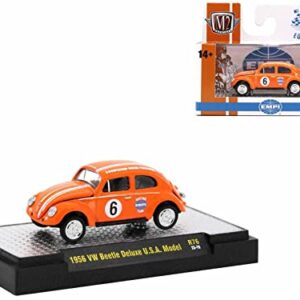 M2 Auto-Thentics 6 Piece Set Release 76 in Display Cases Limited Edition 1/64 Diecast Model Cars Machines 32500-76