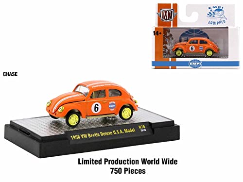 M2 Auto-Thentics 6 Piece Set Release 76 in Display Cases Limited Edition 1/64 Diecast Model Cars Machines 32500-76