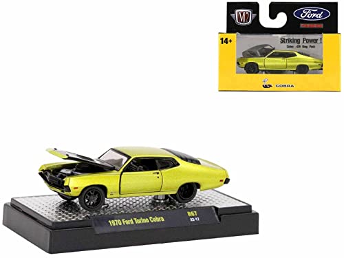 M2 Auto Meets Set of 6 Cars in Display Cases Release 67 Limited Edition 1/64 Diecast Model Cars Machines 32600-67