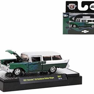 M2 Auto Meets Set of 6 Cars in Display Cases Release 67 Limited Edition 1/64 Diecast Model Cars Machines 32600-67