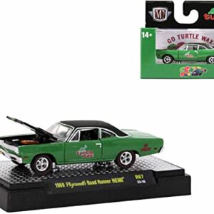 M2 Auto Meets Set of 6 Cars in Display Cases Release 67 Limited Edition 1/64 Diecast Model Cars Machines 32600-67