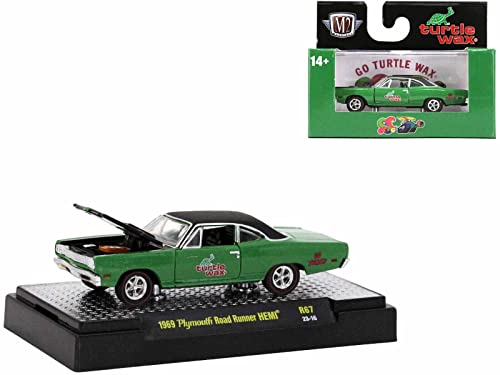 M2 Auto Meets Set of 6 Cars in Display Cases Release 67 Limited Edition 1/64 Diecast Model Cars Machines 32600-67