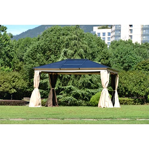 Walnut Practical Outdoor Storage Shed Outdoor Shed is Available in A Variety of Sizes for Multipurpo