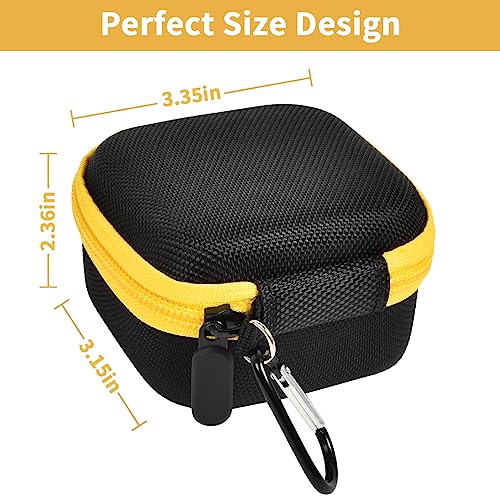 Earbud Case Compatible with DEWALT True Wireless Bluetooth TWS Headphones, Storage Holder for Jobsite Pro-X1 Wireless Earphone, Headset Charging Box & Accessories Pouch Organizer - Bag Only