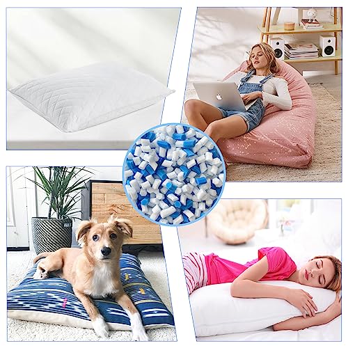 Hem Dgpsy 296g Shredded Gel Memory Foam Filling for Bean Bag Chair, Memory Foam Stuffing for Cooling Pillow, Couch, Pouf Beanbag Chair, Dog Bed, Cushion, Art Crafts