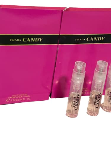 Prada Candy Sample Perfume Eau De Parfum WOMEN Spray Vial 1.2 ml / 0.04 oz