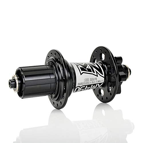 Enjcyling MTB Boost Rear Boost Hub, 32 Holes Disc Brake 4 Bearings HG 72HD 10x141mm 5x141mm, Compatible with KOOZER XM490, for Shimano 8-11S, for Sram PG Series, for FR/AM/DH Mountain Bike