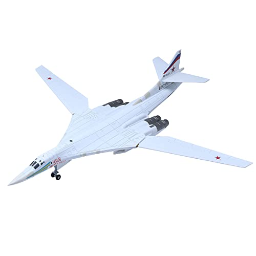 Udnorbay 1/200 Scale Tu-160 Strategic Bomber Plane Model Military Fighter Diecast Model