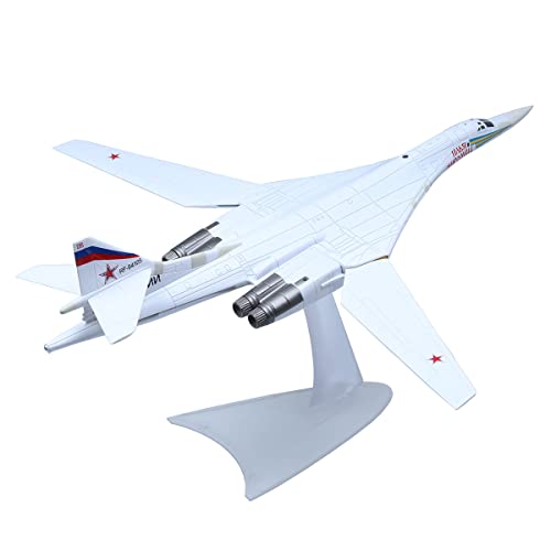 Udnorbay 1/200 Scale Tu-160 Strategic Bomber Plane Model Military Fighter Diecast Model