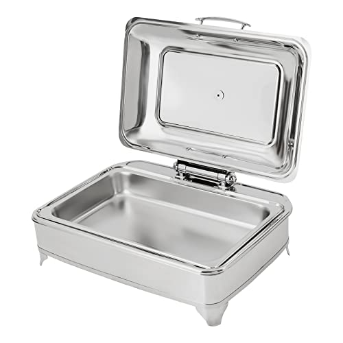 CNCEST 9L Food Warmers for Parties Buffets Electric, Stainless Steel Buffet Server and Warming Tray, Chafing Dish Buffet Set