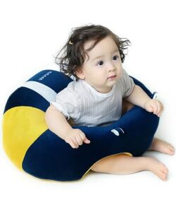 obbolo baby support seat for sitting up, baby cute sofa chair pillow for 3-36 months infants, comfy plush stable newborn chair gift