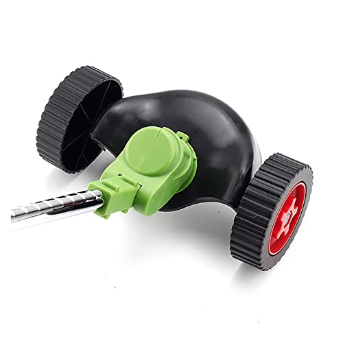 Cordless Lawn Mower Grass Trimmer Rolling Wheel Effective Comfortable Garden Lawn Mower Accessories String Cutter Guider Tools