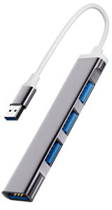 usb 3.0 hub, eanetf 4 port usb 3.0 hub expander, ultra slim portable data hub for macbook, mac pro, mac mini, imac, surface pro, xps, pc,console, printer, camera,keyborad