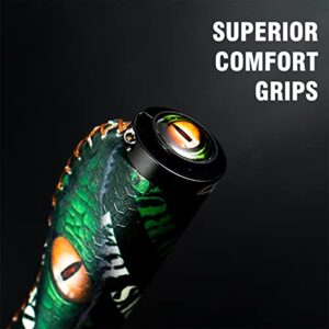 CNC Ergonomic Bike Handlebar Grips,Silicone MTB Grips for Mountain Bike/BMX.