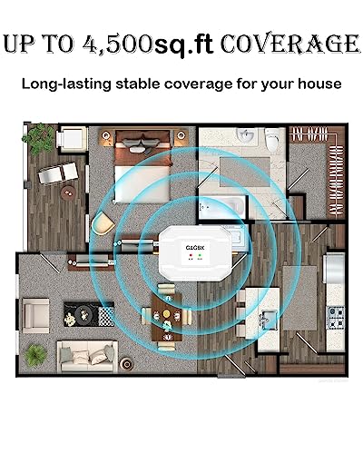 2023 Latest AT&T Signal Booster AT&T Cell Phone Signal Booster T Mobile Cell Booster for 5G 4G LTE on Band 12/17 AT&T Cell Booster AT&T Cell Booster ATT Extender Signal Booster Boost Call/Data White