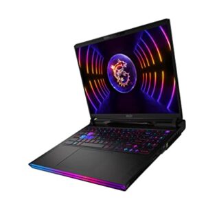 MSI GE68HX Raider 16" Gaming Laptop - Intel Core i9-13950HX - 32GB RAM - 1.0TB SSD - GeForce RTX 4060-144HZ FHD+ (1920 x 1200) - Windows 11 Home - Kuulpal HDMI Cable