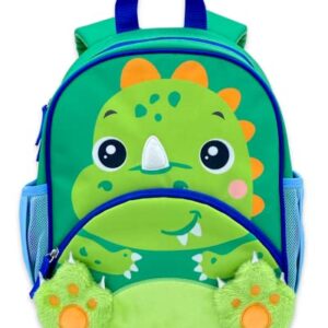 Move2Play, Dinosaur Toddler Backpack | Preschool Backpack For Kids | Kindergarten School Book Bag | Small, Little, Mini Size, Designed for Boys & Girls Ages 2, 3-5+ Year Olds