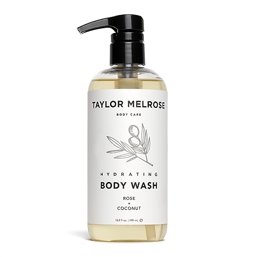 Taylor Melrose Hydrating Body Wash - Genderless Liquid Soap - Shea Butter, Pro-Vitamin B5-16.9 FL Oz (400 ml)