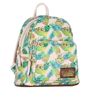 intimo nickelodeon spongebob squarepants cartoon pineapple tossed print mini backpack