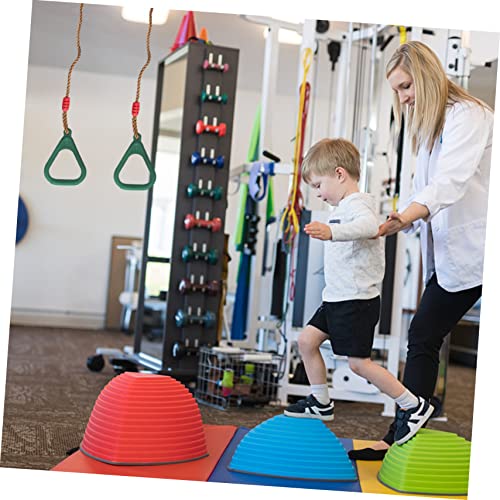 1pair Ring Swing Swing Kids Indoor Swing Baby Swings for Outside Pull up Exercise Ring Kids Rings Bar for Playset Pull Handles Gymnastic Rings Non- Exercise Rings Fitness