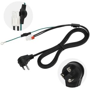 3903-0001003 refrigerator power cord for samsung&kenmore,replace 3903-000519 3903-000796 fridge power cord etc,compatible with rf28t5001sr rf27t5501sr rh29h8000sr rf28hmedbsr etc, 1 year warranty