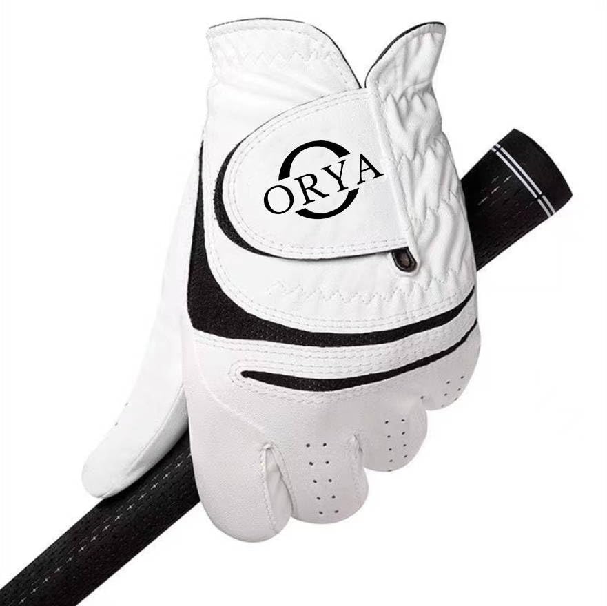 Orya Golf Gloves, Leather Golf Gloves, ZeroSweat Golf Gloves - Moisture-Wicking Teachnolgy for Dry Hands (X-Large)