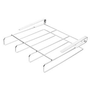 upkoch kitchen cutting board rack mug stand wall storage shelf wall pot rack chopping board organizer hanging storage baskets pan lid organizer chopping board organizer for cabinet silver