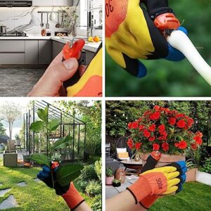 HASMI Gardening Gloves With Thumb Knife for Planting and Kitchen, Best Tool for Gardening and Kitchen