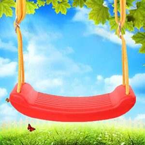 Kids Swing Seat Outdoor Plastic Strong Buckle Kids Swing Seat (Red Laser Wavelength 625‑660nm)